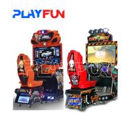 China PlayFun Coin Operated Twin Simulator Seat Video Driving Drive Fast and Furious Game Room Zone Arcade Racing Car Game Machine for sale