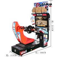 China PlayFun India Cheap and Cost-effective 32 LED Outrun Car  Racing Game Machine Drive Simulator Machine for sale