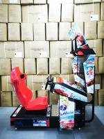 China PlayFun India Cheap and Cost-effective 32 LED Outrun Car  Racing Game Machine Drive Simulator Machine for sale