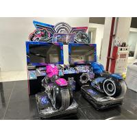 China Amusement Zone Coin Operated Moto 2player Kids Motorcycle Video Motorcycle Racing Simulator Arcade Game Machine for sale