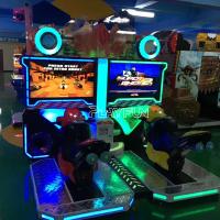 China Playfun Good Quality Arcade Racing Moto Simulator Indoor Coin Operated Motorcycle Game Machine for sale