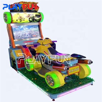 China Arcade Simulator Motion Games Crazy Truck Racing Car Coin Operated Game Machine for sale