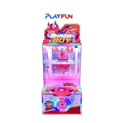 China Playfun Shadow Boy Clip Gift Prize Game Machine Vending Catch the Dolls Vending  Claw Machine Amusement Arcade Games for sale