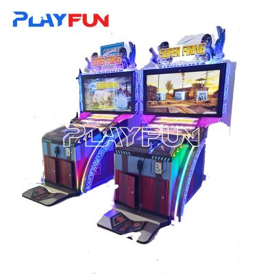 China PlayFun Factory Wholesale Super Firing Coin Operated Video Arcade Terminator Gun Shooting Game Machine for sale