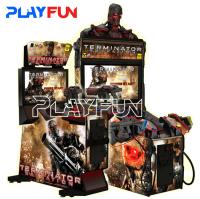 China PlayFun Factory Wholesale Super Firing Coin Operated Video Arcade Terminator Gun Shooting Game Machine for sale