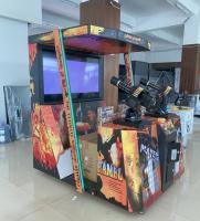 China Coin Operated Arcade 55 Inch LCD Rambo Gun Shooting Simulator Game Machine Rambo Arcade Machine for sale