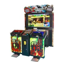 China Indoor Entertainment Coin Operated 55 Inch Razing Storm Shooting Simulator Video Arcade Machine Games for sale