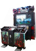 China Indoor Entertainment Coin Operated 55 Inch Razing Storm Shooting Simulator Video Arcade Machine Games for sale