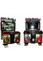 China Indoor Entertainment Coin Operated 55 Inch Razing Storm Shooting Simulator Video Arcade Machine Games for sale
