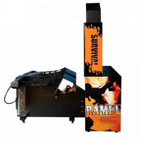 China Hot Selling Coin Operated Indoor Arcade Game Machine Shooting Rambo Shooting Video Game Machine for Amusement Park for sale