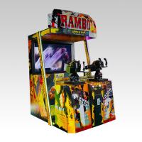 China Hot Selling Coin Operated Indoor Arcade Game Machine Shooting Rambo Shooting Video Game Machine for Amusement Park for sale