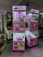 China Hot Sale Probability Controllable Amusement 2 in 1 Lucky Nine Mini 24 Clip Prize Clamp and Capsule Ball Gift Game Machine for sale