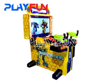 China Indoor Amusement Park  Coin Operated  Games Arcade Coin Operated Transformers Gun Shooting Simulator Video Game Machine for sale