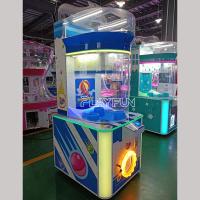 China Playfun 2024 Hot Sale Coin-Operated 100mm Large Capsule Toy Ball Drop Prize Vending Machine for Children for sale