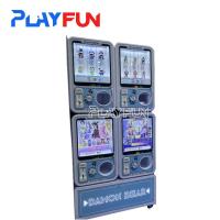 China Playfun Professional Production Kids Candy Bouncy Ball Vending Square Gashapon Machine Coin Operator Game Machine for sale