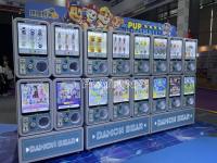 China Playfun Professional Production Kids Candy Bouncy Ball Vending Square Gashapon Machine Coin Operator Game Machine for sale