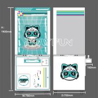China Coin Operated  Game Machine  Claw Crane Games STAR TIDE PLAY UFO Catchers  Prize Vending Doll Machines for sale