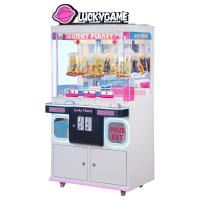 China Playfun High Quality Coin Operated Probability Controllable Lucky Planet Clip Prize Clamp Snacks Gift Vending Game Machine for sale