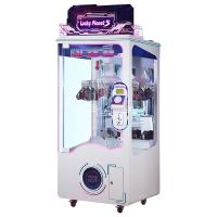 China Playfun High Quality Coin Operated Probability Controllable Lucky Planet Clip Prize Clamp Snacks Gift Vending Game Machine for sale