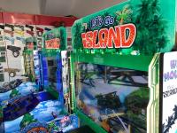 China Indoor Commercial Amusement Park Let's Go Island Small Arcade Tv Video Gun Shooting Game Machine for Children Kids FEC for sale