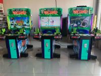 China Indoor Commercial Amusement Park Let's Go Island Small Arcade Tv Video Gun Shooting Game Machine for Children Kids FEC for sale