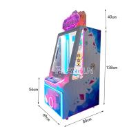 China Playfun Factory Price Carnival Arcade Coin Operated 1 People Cute Crystal Blind Box Pusher Gift Machine for Amusement Park for sale