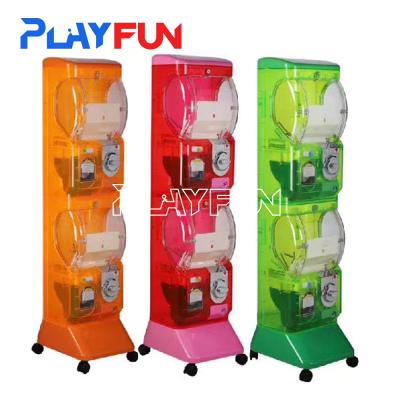 China PlayFun Popular Indoor Playground Equipment Shopping Mall Insert Coin Egg Twist Game Console Capsule Toy Gift Vending Machine for sale