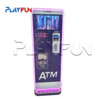 China ATM Token Exchange Game Machines  with Bill and Coin  Change Token Vending Arcade LCD Machine for sale