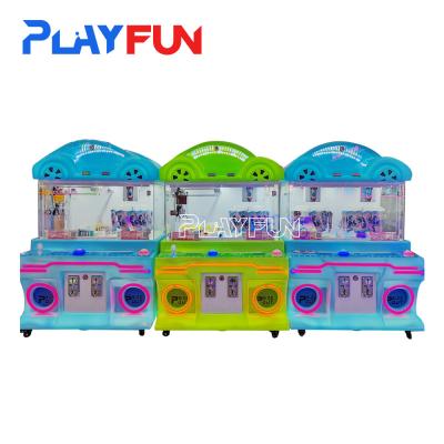 China PlayFun Cheap Amusement Park Coin Operated Game Small Toy  Mini Claw Clip Clamp Prize Gift Vending Arcade Machine for sale