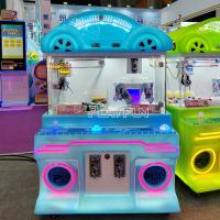 China PlayFun Cheap Amusement Park Coin Operated Game Small Toy  Mini Claw Clip Clamp Prize Gift Vending Arcade Machine for sale