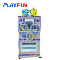 China PlayFun Factory Wholesale Coin Operated Poke 2 Players Win Twin Lucky Clip Keychain Prize Vending Game Machine for sale