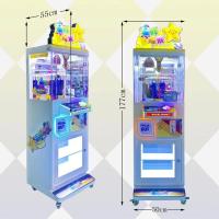 China PlayFun Factory Wholesale Coin Operated Poke 2 Players Win Twin Lucky Clip Keychain Prize Vending Game Machine for sale