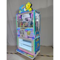 China PlayFun Factory Wholesale Coin Operated Poke 2 Players Win Twin Lucky Clip Keychain Prize Vending Game Machine for sale