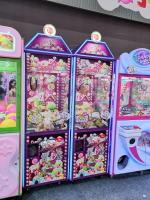 China Coin Operated Game Machine Candy Claw Crane Prize Machines Mini Vending Candy Arcdae Games for sale