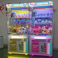 China PlayFun Indoor Cheap Arcade Games Transparent Claw Machine New Design Claw Crane Machine for Video Game City for sale
