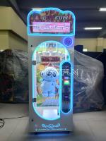 China Time Out 10 Seconds  Challenge Lucky  777 Coin Operated Barber Cut Arcade Game Cutting Gift Toy Scissor Cut Prize Machine for sale