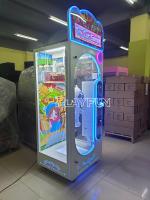 China Time Out 10 Seconds  Challenge Lucky  777 Coin Operated Barber Cut Arcade Game Cutting Gift Toy Scissor Cut Prize Machine for sale