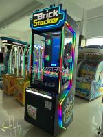 China PlayFun Coin Operated Brick Stacker Game Indoor Coin Operated Plush Machine Dolls Gift Arcade Vending Machine for sale