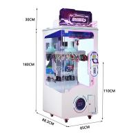 China Playfun Hot Sale Coin Operated 60 Clips Lucky Planet Clip Prize Gift Machine for Kids Clamp  Gift Machine for sale