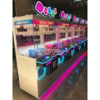 China Playfun Coin Operated 2 Players Probability Controllable Lucky Planet Clip Prize Clamp Snacks Gift Vending Game Claw Machine for sale