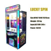 China Playfun Indoor Coin Operated Arcade Game Machine Lucky Spin Amusement Prize Rolling Gift Machine Crane Vending Game Machine for sale