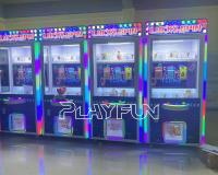 China Playfun Indoor Coin Operated Arcade Game Machine Lucky Spin Amusement Prize Rolling Gift Machine Crane Vending Game Machine for sale