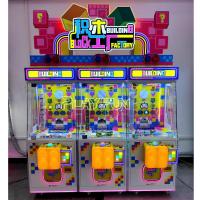 China Factory Wholesale Playfun High Income Building Blocker Arcade Pusher Prize Gift Game Machine Push Blocks Games for sale