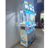 China Playfun USA Popular Toys World Magic Key Mega Mini Claw Crane Machine Doll Vending Machine with a Locker Box for sale