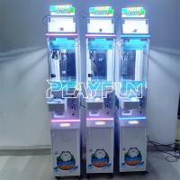 China Playfun USA Popular Toys World Magic Key Mega Mini Claw Crane Machine Doll Vending Machine with a Locker Box for sale