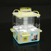China Low Price 4 Players Coin Operated Mini Claw Crane Machine Dolls Machines Arcade Game Toy Lucky Rainbox for Game Center for sale