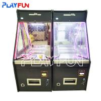 China PlayFun USA Popular Quarter Full Black Coin Operated Bonus Hole Coin Pusher Arcade Game Coin Pusher Machine with Bill Change for sale