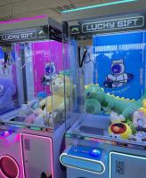 China PlayFun Hot Sales Lucky Gift Coin Operated Plush Toy Doll Arcade Claw Crane Machine for Sale for sale