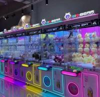 China PlayFun Hot Sales Lucky Gift Coin Operated Plush Toy Doll Arcade Claw Crane Machine for Sale for sale