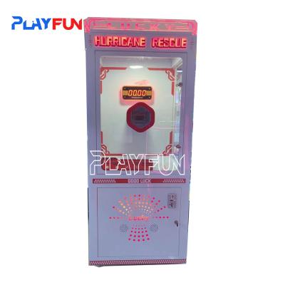 China Coin  Operated Game Machine Catch Money Catching Bill Money Lucky Prize Hurricane Rescue Arcade Games Machine for sale
